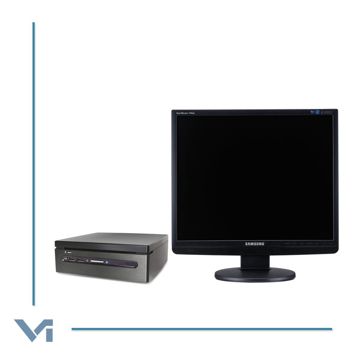 Postazione Completa Aopen M45-D - Intel Dual Core T4500 4GB RAM 250GB ...