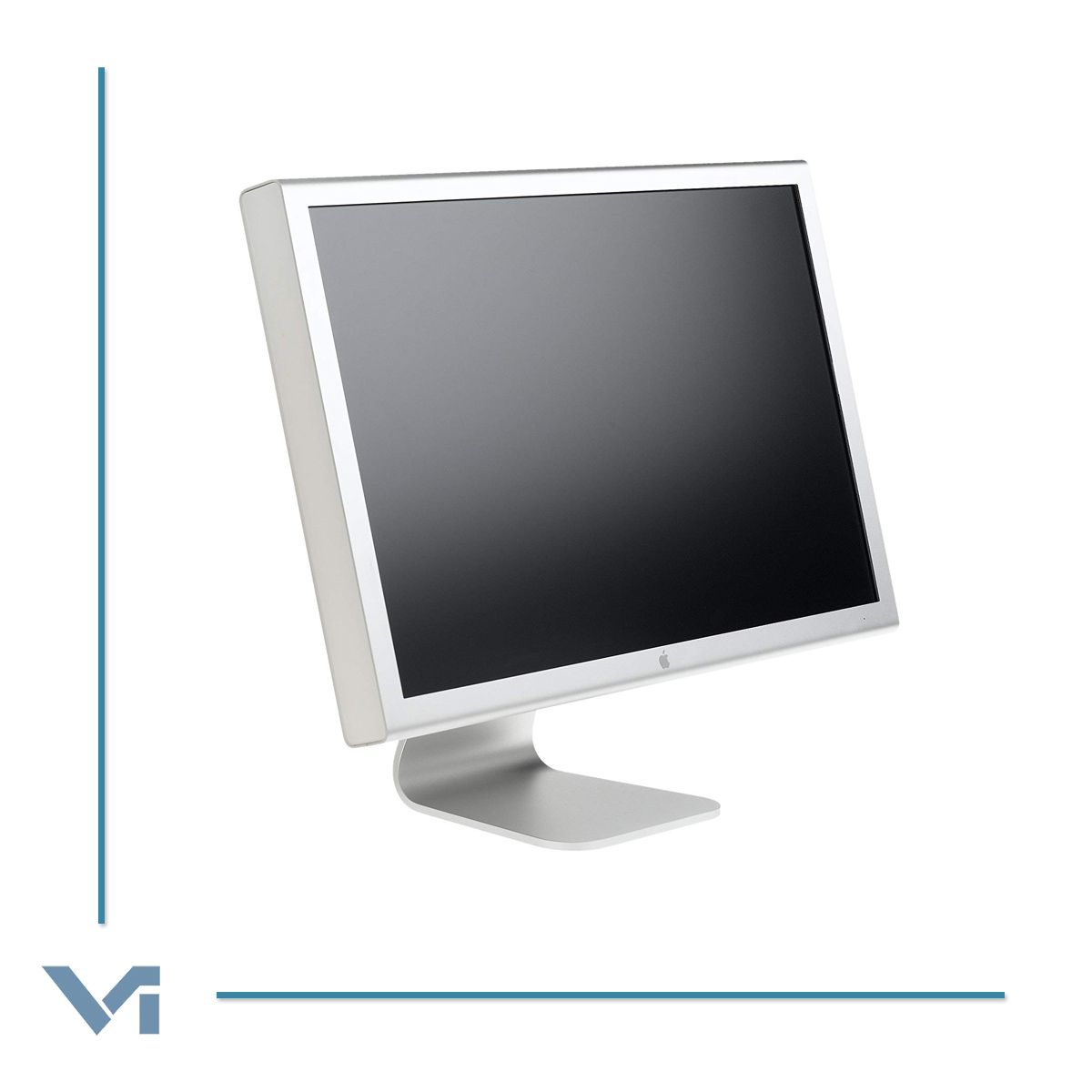 MONITOR LCD APPLE CINEMA DISPLAY A1081 - 20" RISOL. 1680X1050 DVI